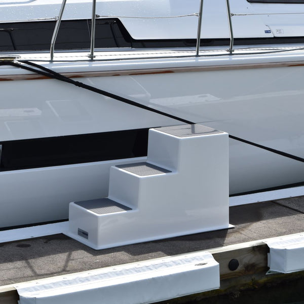 Fibreglass Boarding Steps - Hauraki Fenders